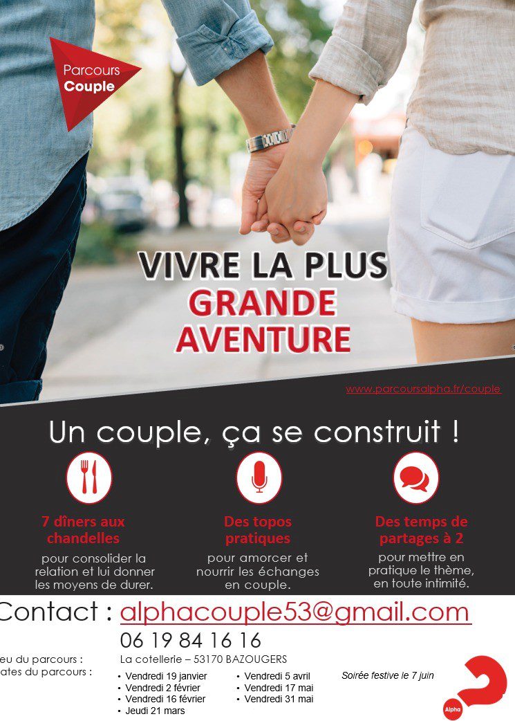 Alpha couple - La Cotellerie – Petits Frères de Marie